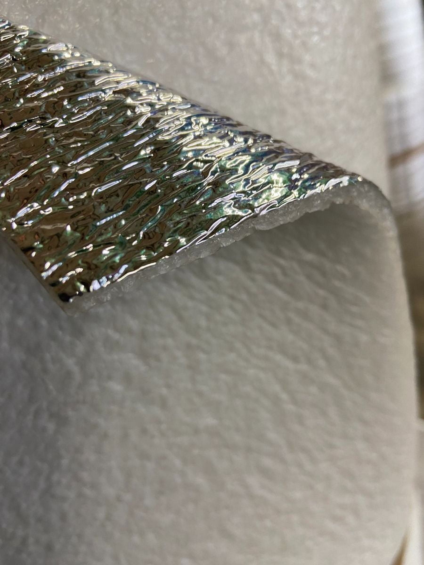 RFC0011-1/8"x24″x250′-Reflective Insulation-Foam Core-White 1-Side-500 ...