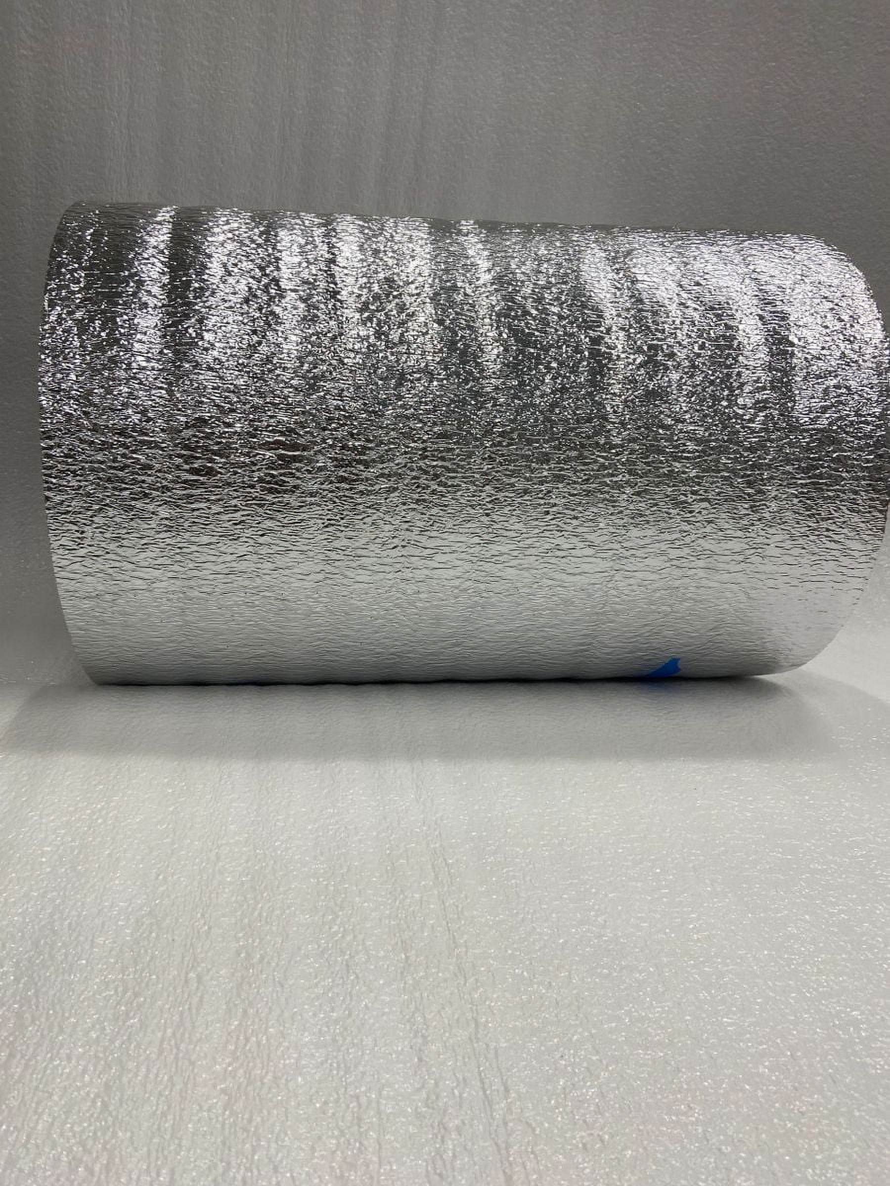 RFC0200-1/4″x72”x200′-Reflective Insulation-Foam Core-White 1 Side-1200 ...