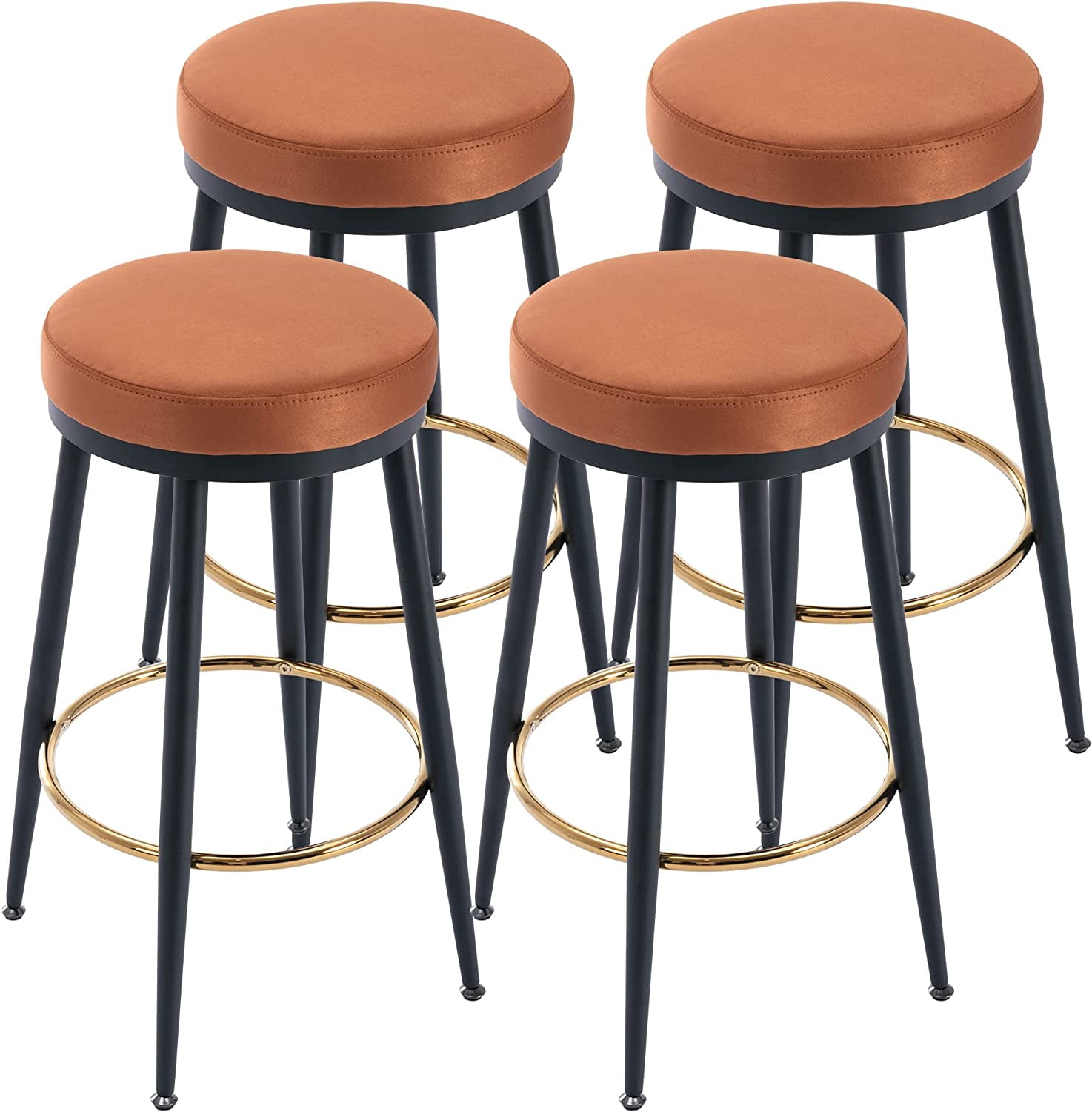 RFCUIBIJ 30" Bar Height Stools Modern Backless Counter Barstool with ...