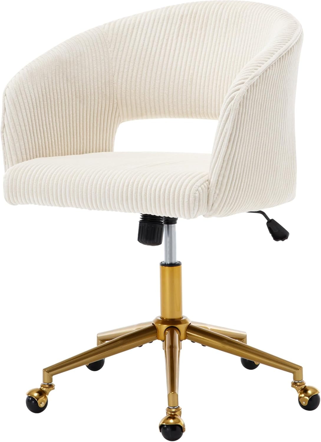 RFCUIBIJ Office Desk Chairs Modern Velvet Rolling Chair Height ...