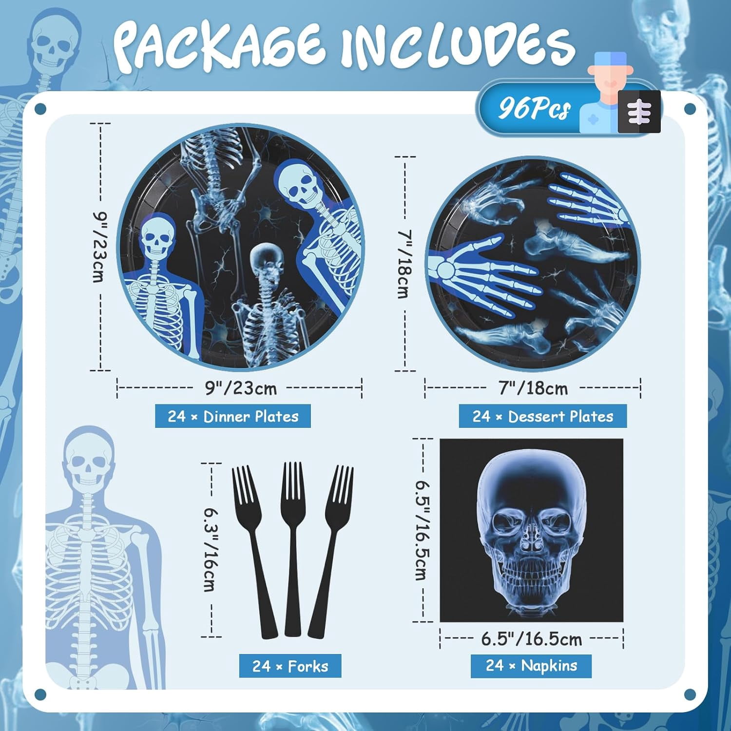 RFGBRG-Radiology X Ray Party Supplies Radiology Tech Graduation Party ...