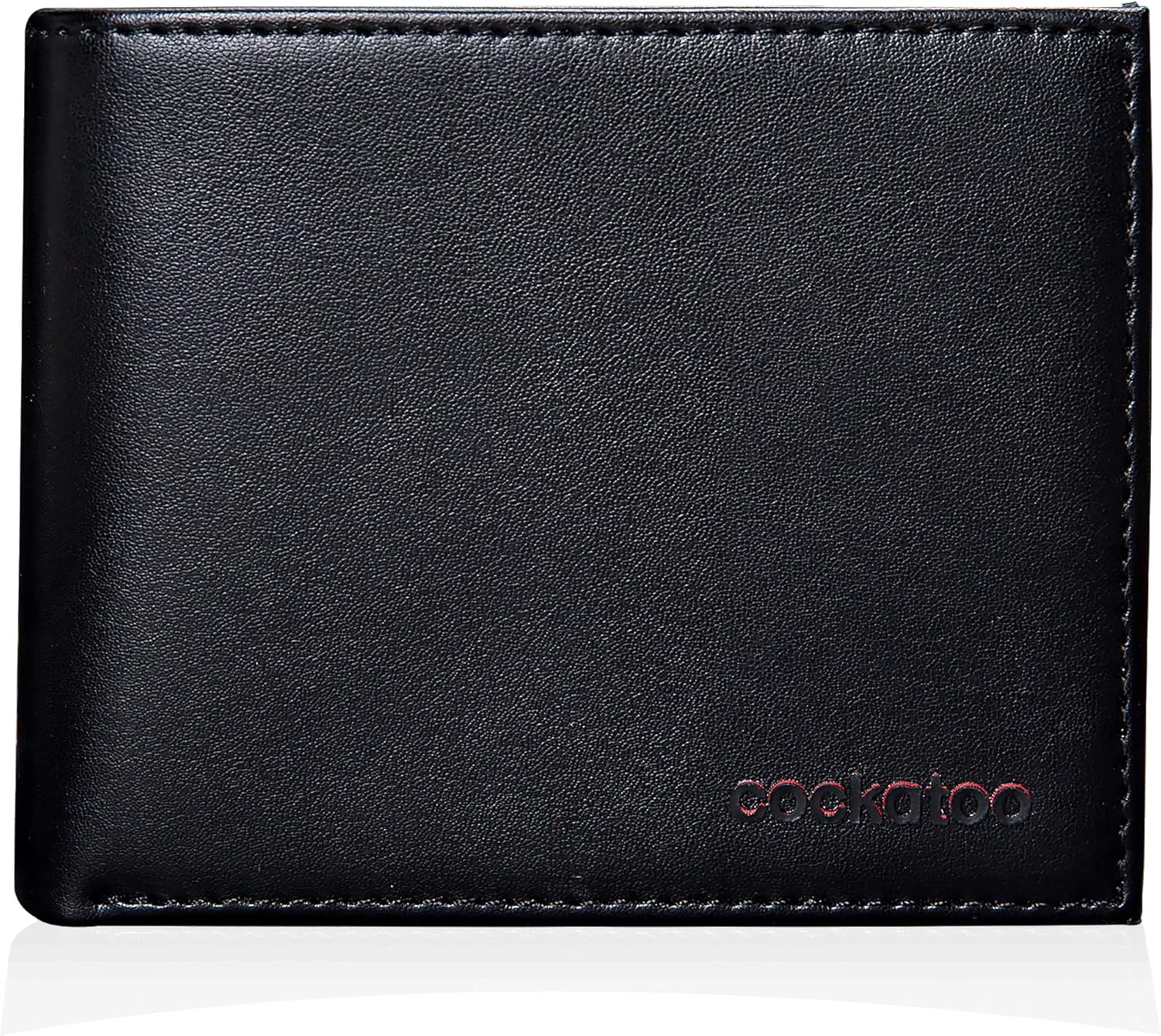 RFID Bifold Wallets For Mens Genuine Leather Front Pocket Passcase ...