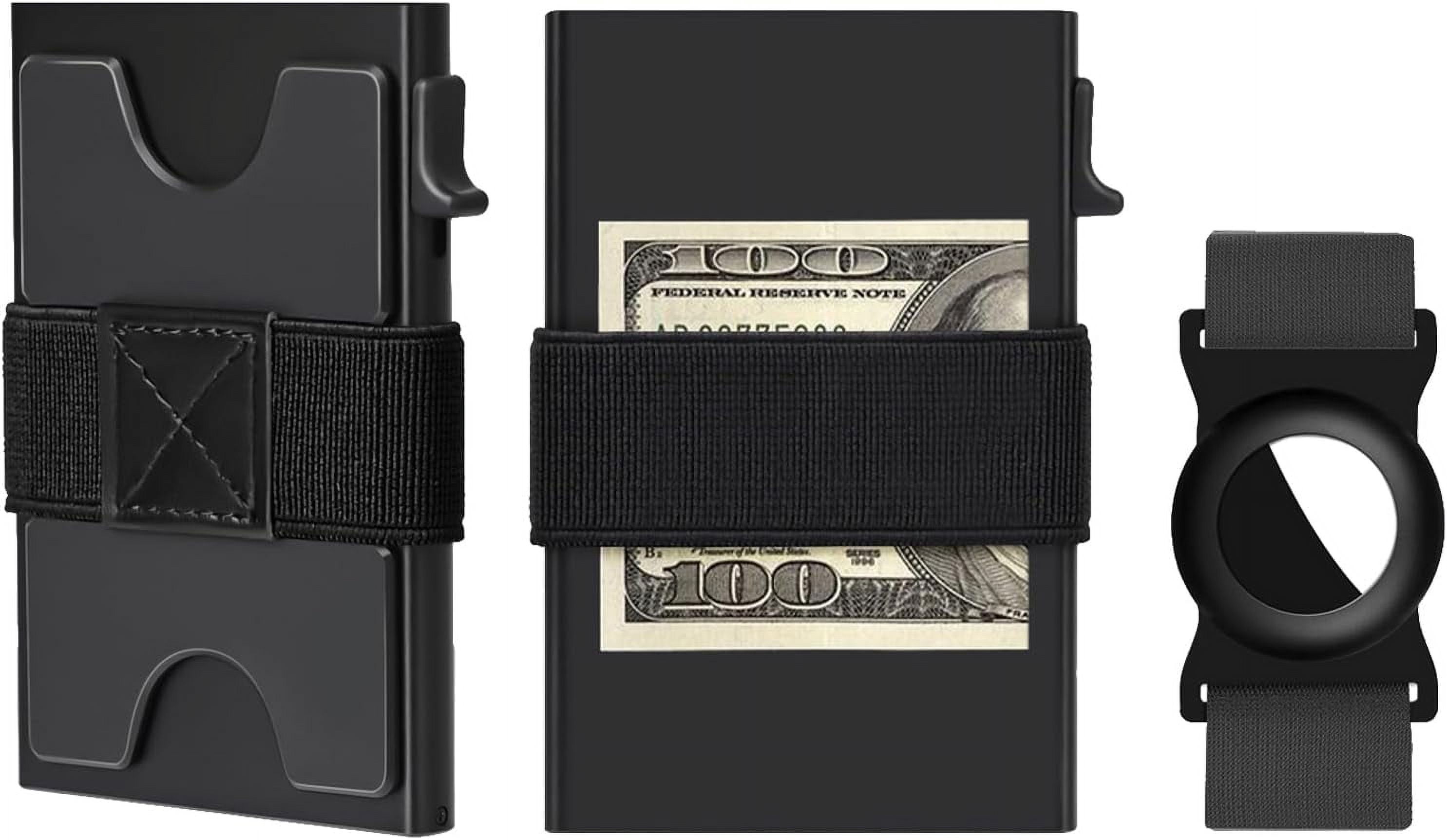 RFID Blocking AirTag Wallet for Men - Slim Minimalist Design, Holds 12 ...