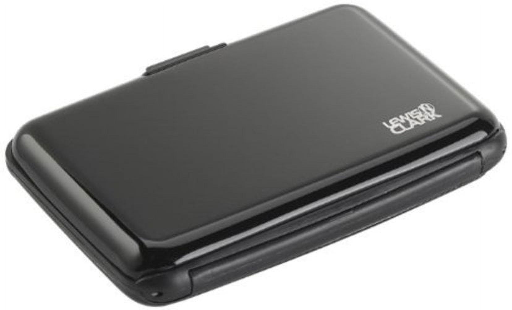 RFID-Blocking Aluminum Wallet, Black - Walmart.com