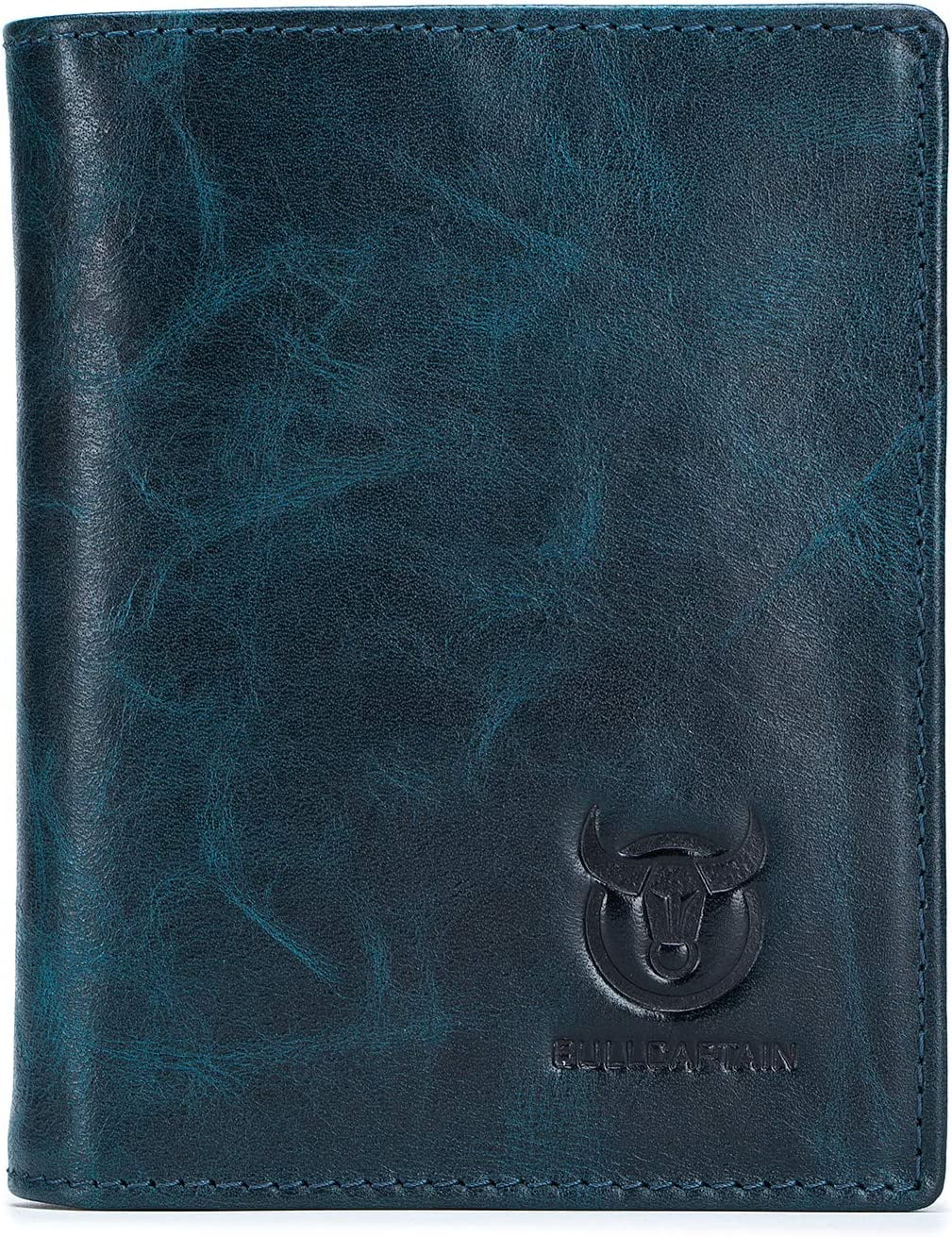 RFID Blocking Bifold Wallet For Men Genuine Leather Extra Capacity Mens ...