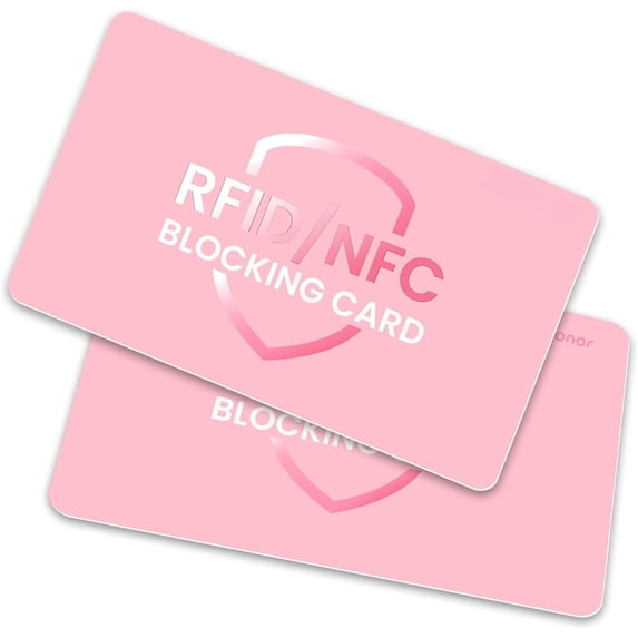 RFID Blocking Card 2 Pack, Card Protects Entire Wallet for Women ...