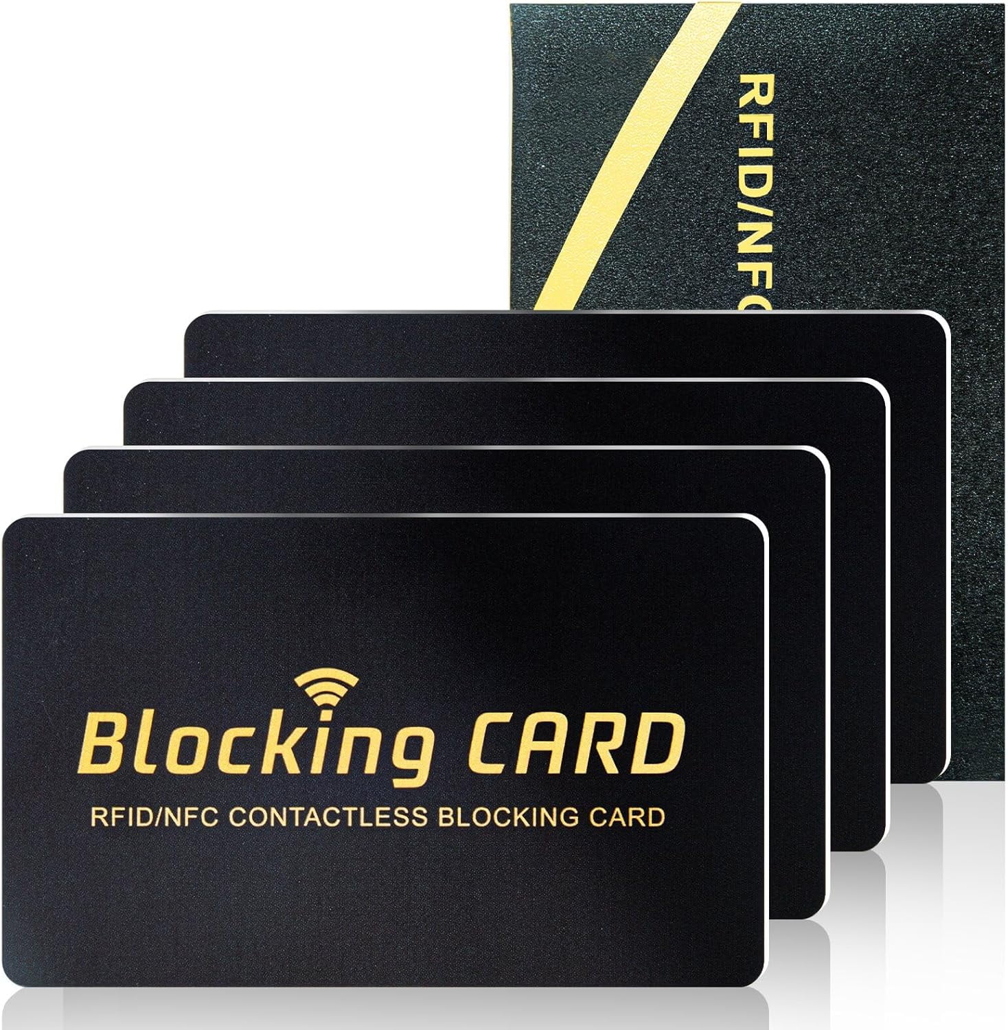 RFID Blocking Card,Contactless NFC Debit Credit Card Passport Protector ...