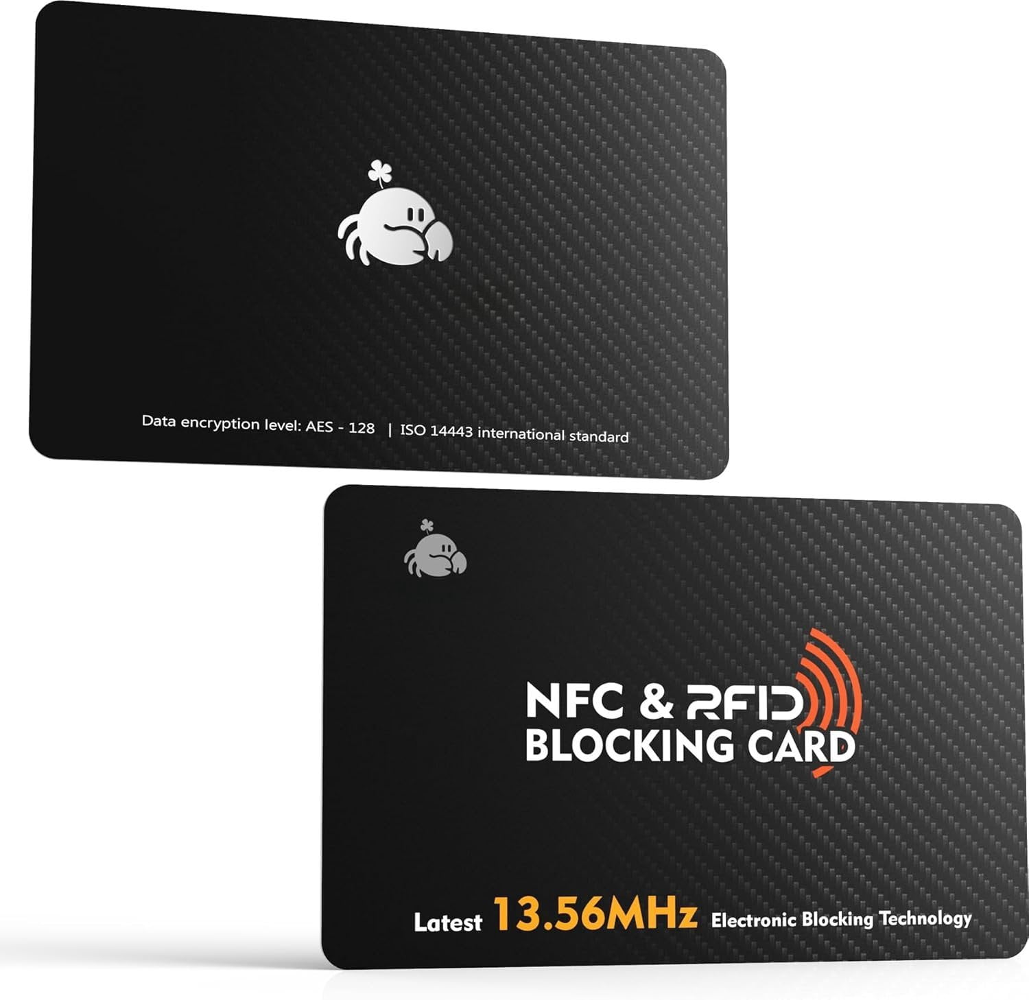 RFID Blocking Cards 2 Pack - Slim SafeCard NFC Wallet Protector for ...