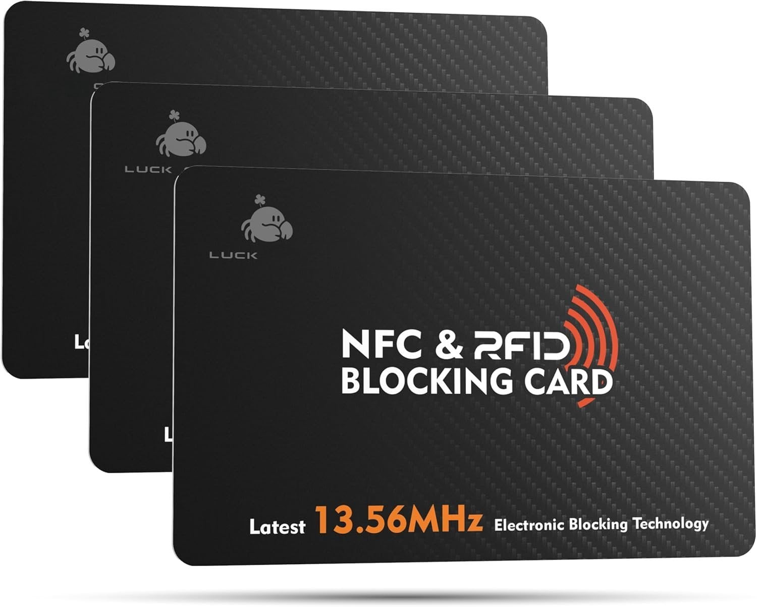 RFID Blocking Cards 3 Pack - Slim SafeCard NFC Wallet Protector for ...