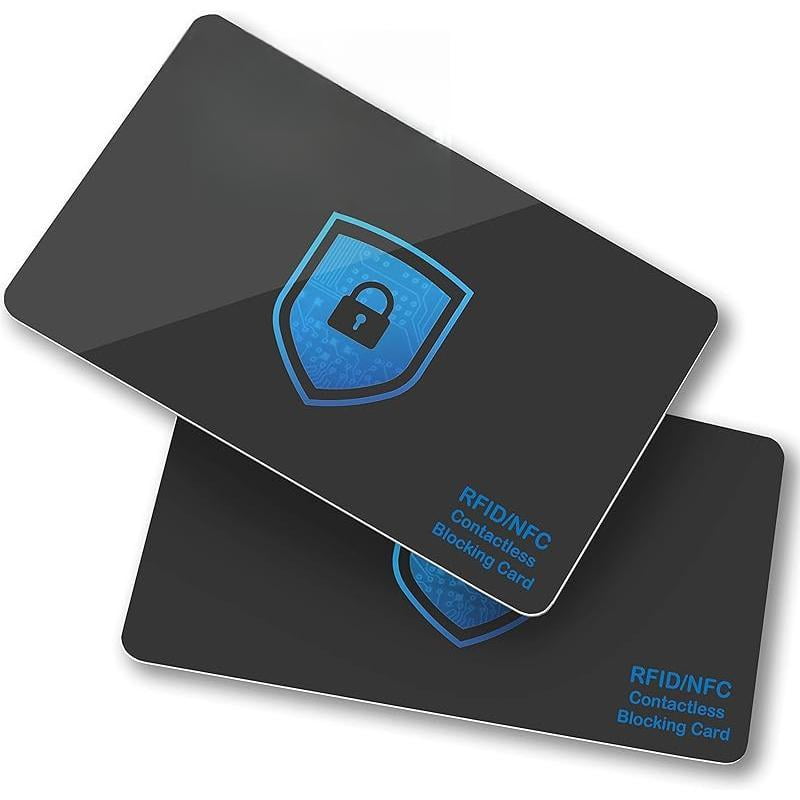 RFID Blocking Cards - 4 Pack, Premium Contactless NFC Debit Credit Card ...