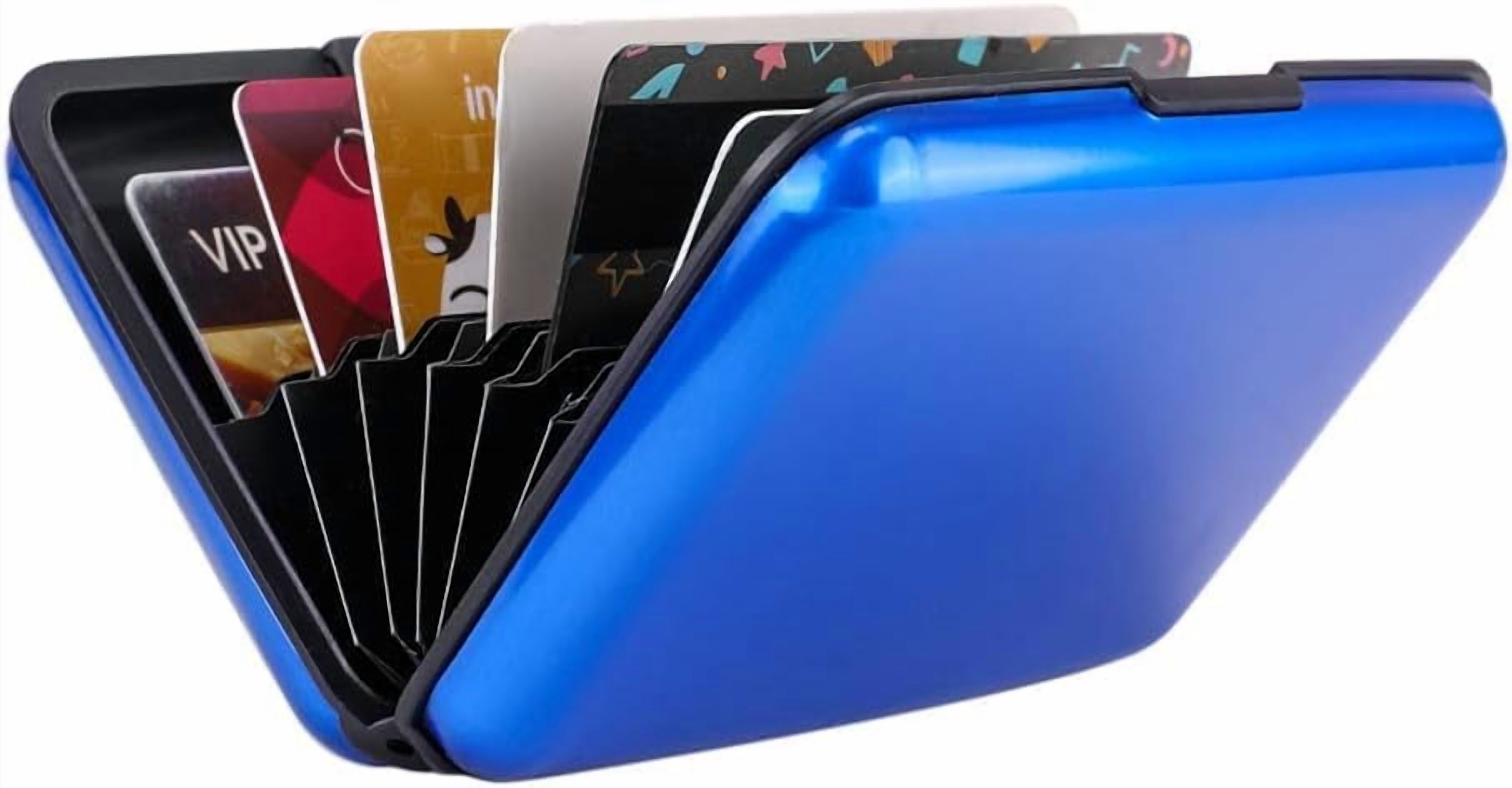 RFID Blocking Credit Card Protector Aluminum ID Case Hard Shell ...