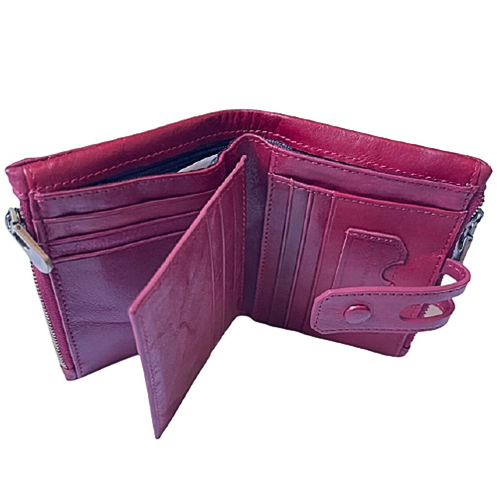 RFID Blocking Genuine Leather Large Capacity Wallet Bifold Original ...