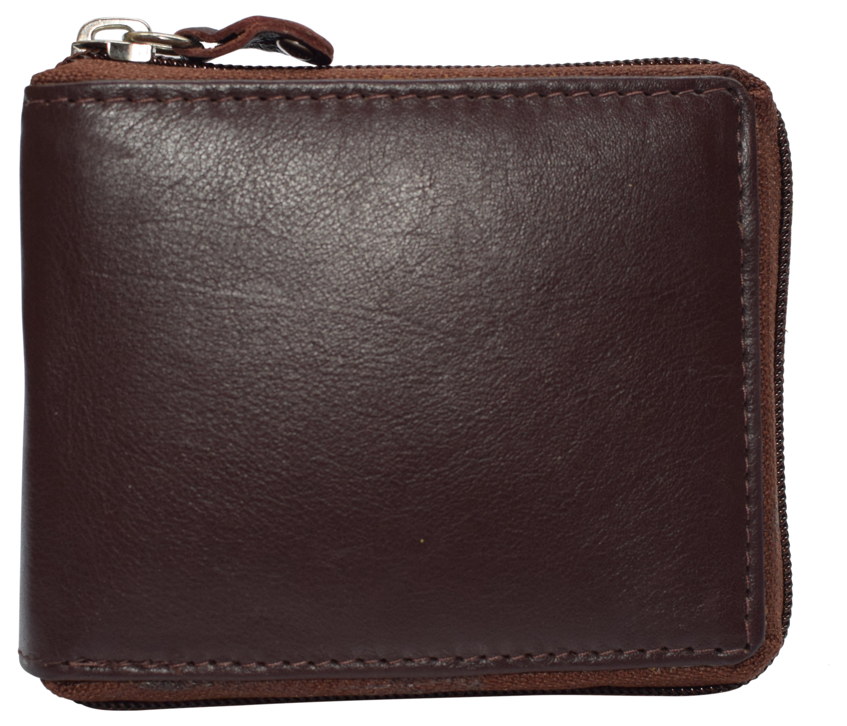 Marshal Wallet, RFID Blocking Mens Zip Around Wallet, Genuine Cowhide ...