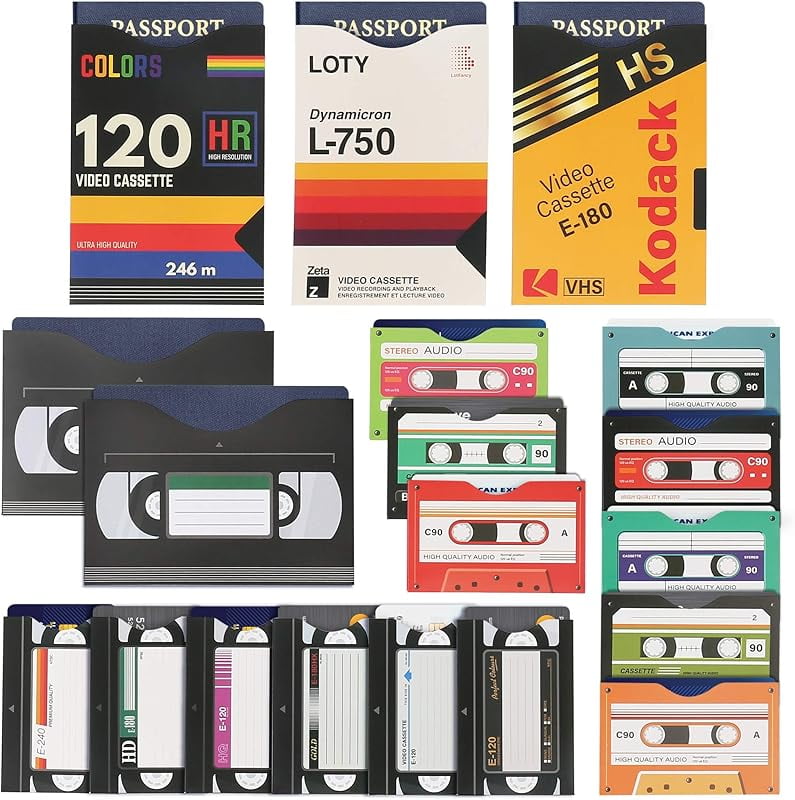 RFID Blocking Sleeves (19 Pack, 14 Credit Card Sleeves + 5 Passport ...