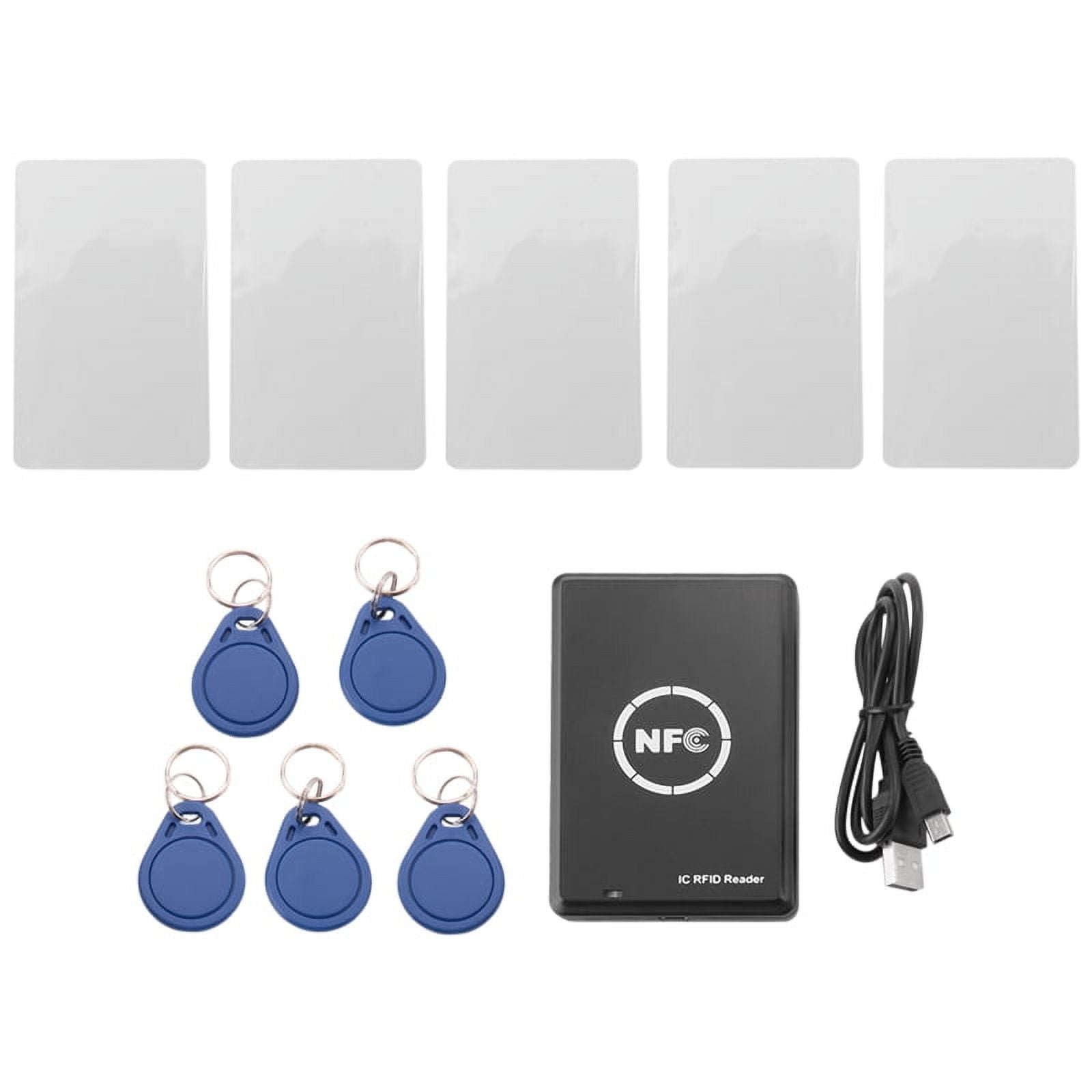 RFID Copier Duplicator Keyfob NFC Smart Card Reader Writer 13.56MHz ...