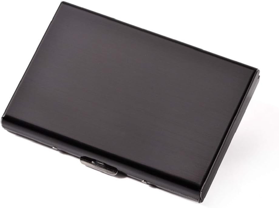 RFID Credit Card Holder for Women and Men, Stainless Steel Credit Card ...