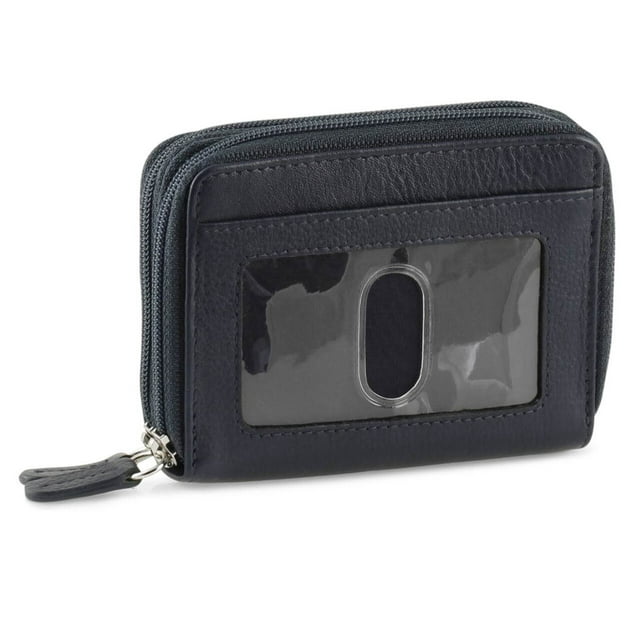 RFID Double Zip Accordion Credit Card Holder - Walmart.com