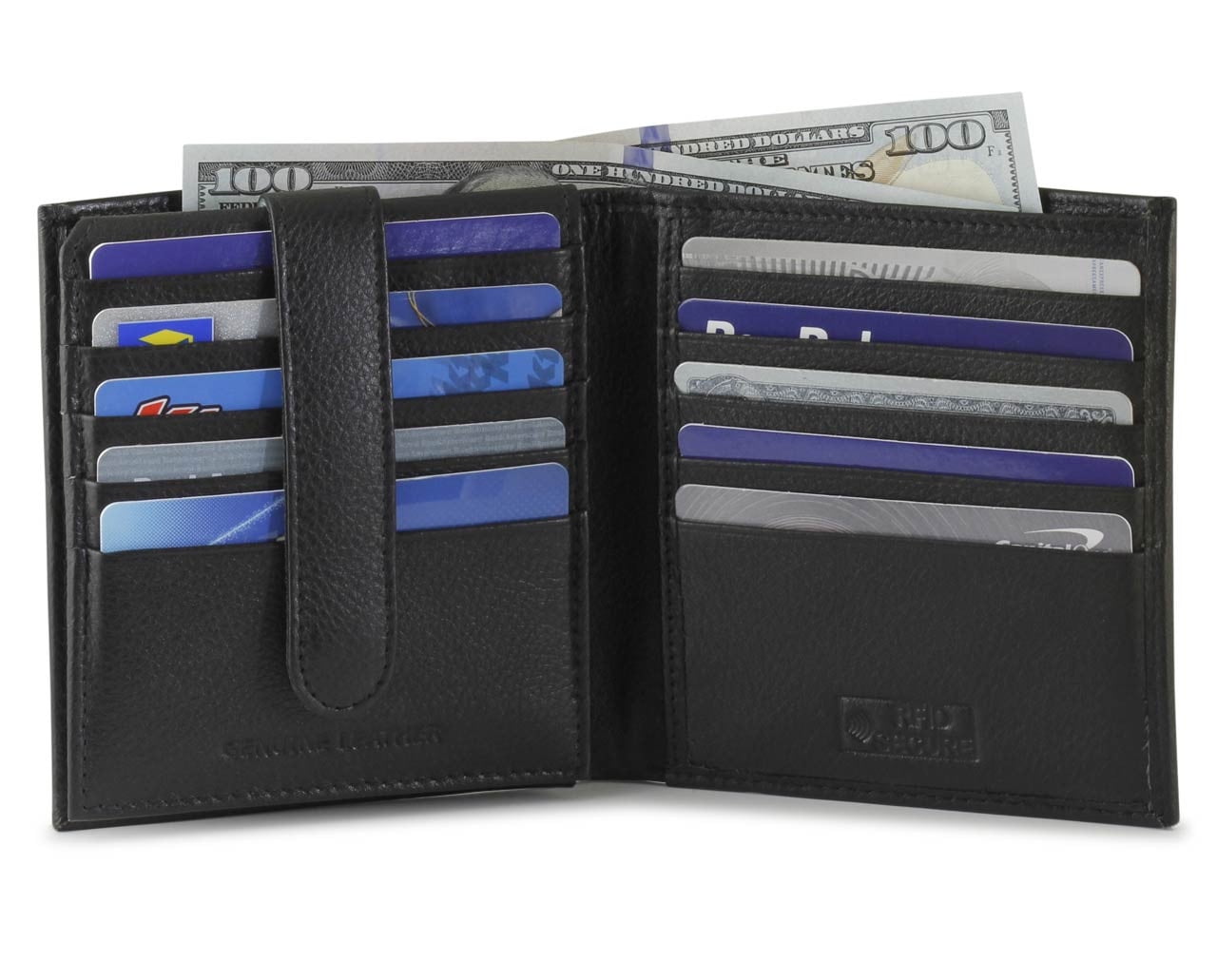 RFID Hipster Wallet with Flip Up Section - Walmart.com