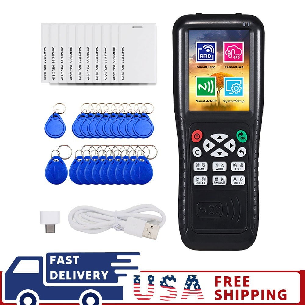 RFID Key Card Programmer Cloner NFC Copier IC/ID Reader Mobile APP ...