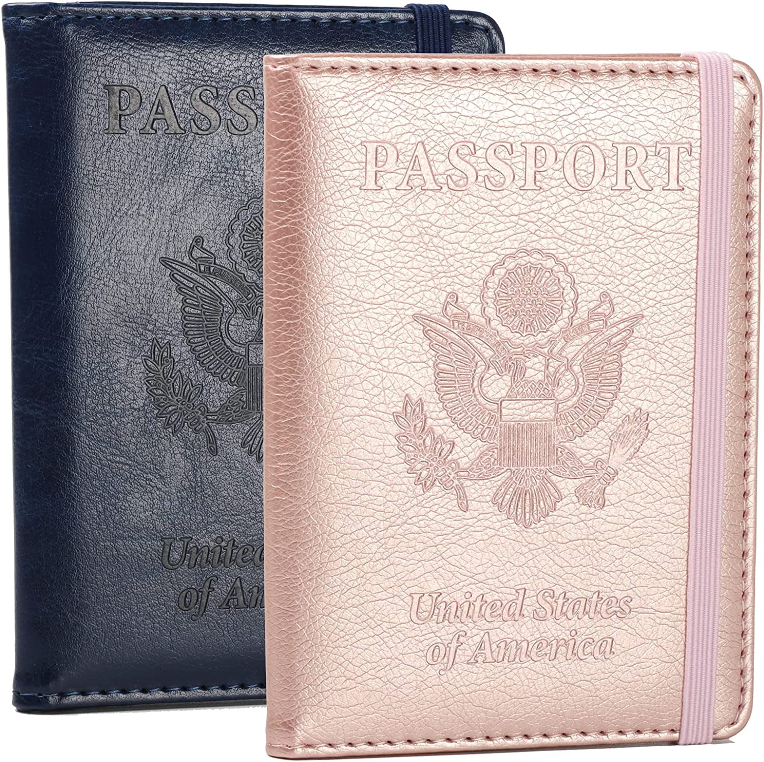 RFID Passport Holder Cover Traveling Passport Case, 2Pack - Walmart.com