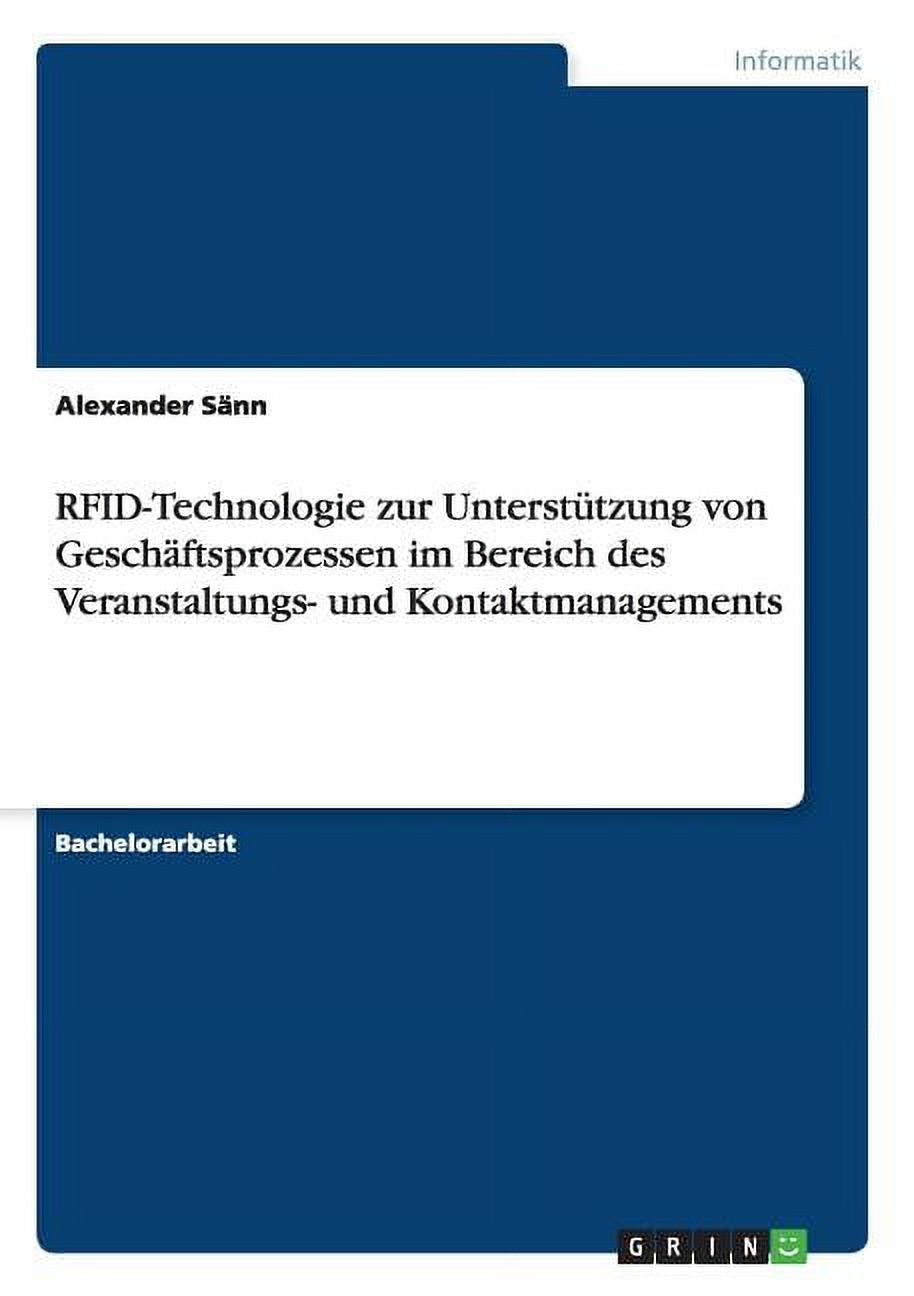 RFID-Technologie zur Unterstützung von Geschäftsprozessen im Bereich ...
