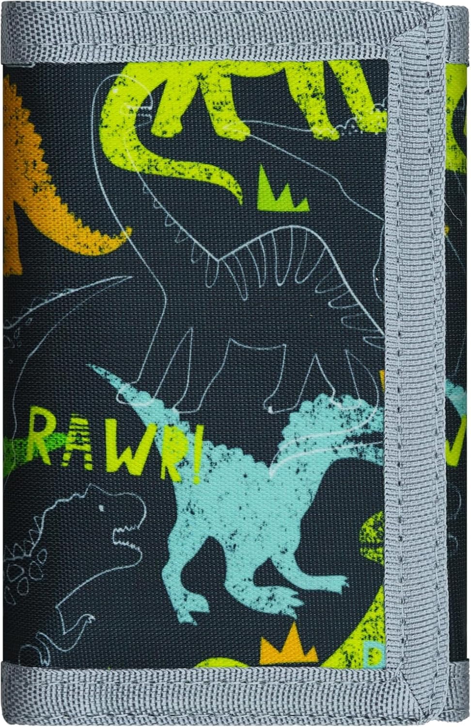 RFID Trifold Canvas Outdoor Sports Wallet for Kids - Front Pocket ...