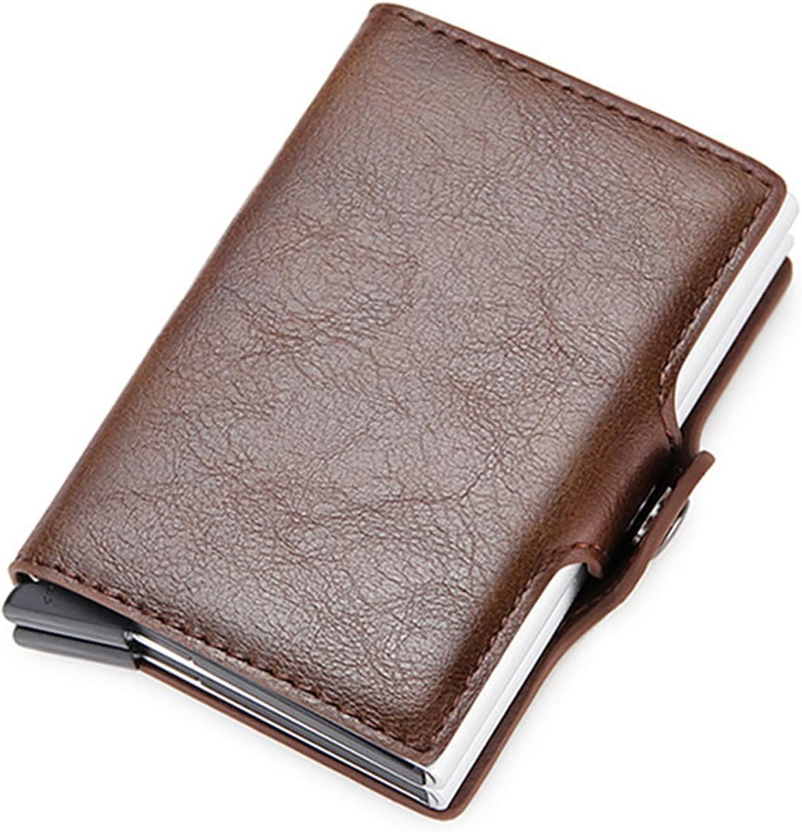 RFID Wallet, Front Pocket Anti-theft-RFID Auto Pop up Travel Thin ...