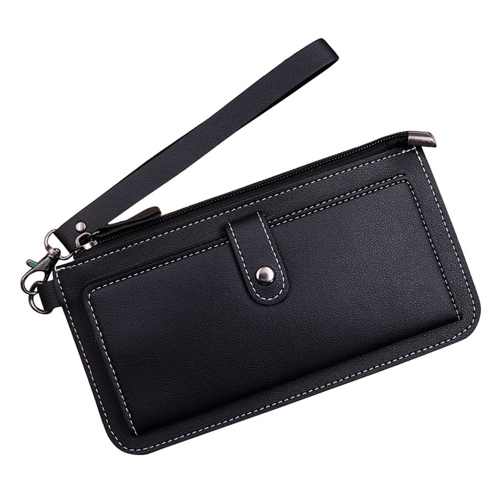 RFID Wallets for Women, Card Holder Trifold Ladies Wallets Coins Zipper ...