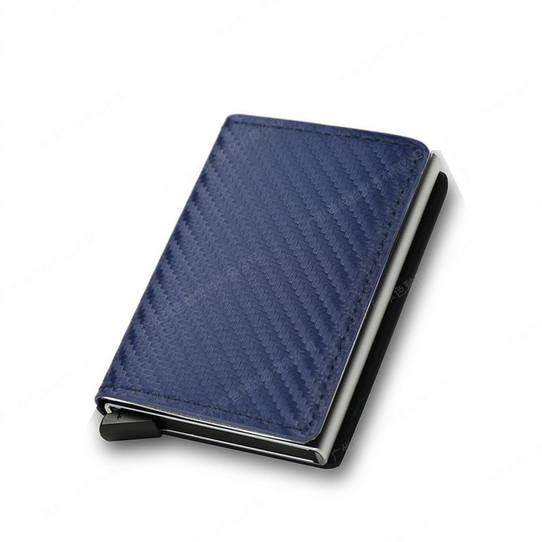 RFID anti-theft swipe automatic ejection card wallet, credit card metal ...