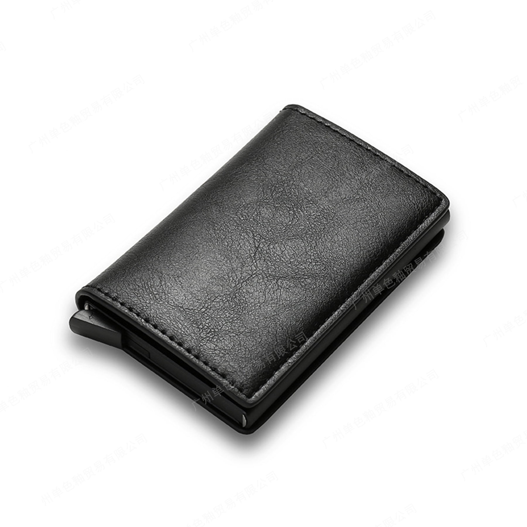 RFID anti-theft swipe automatic ejection card wallet, credit card metal ...