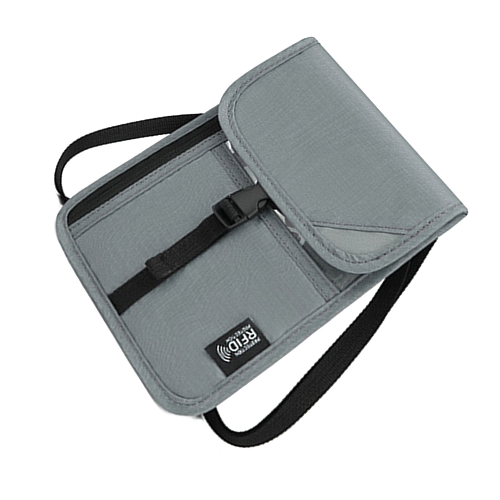 RFIDS Travel Neck Wallet Secure Passports Holder and Money Pouches ...