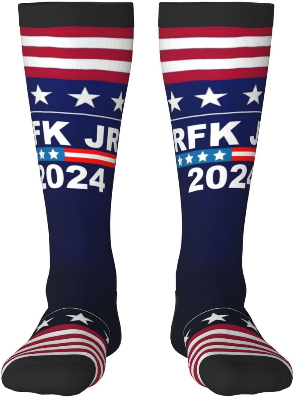 RFK Robert F Kennedy Jr For President 2024 Men Over Knee Thigh Socks ...
