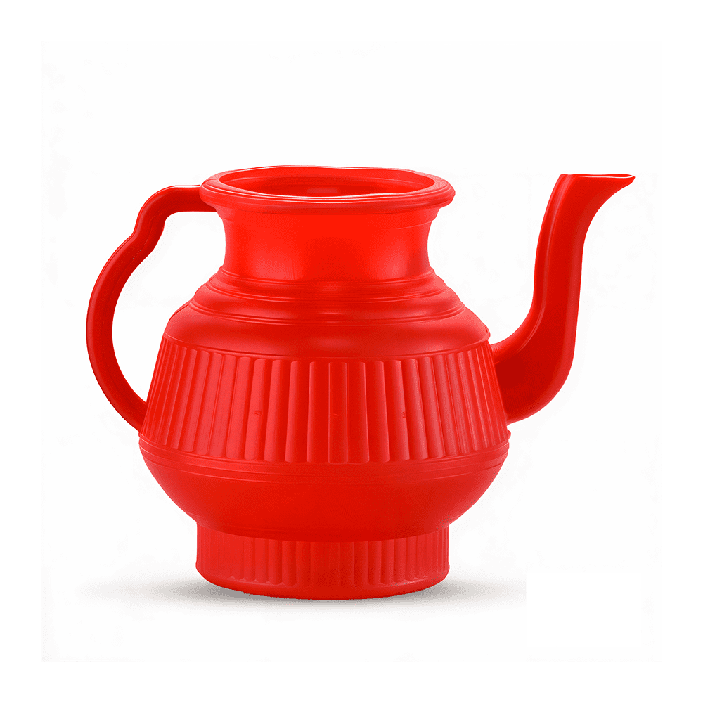 RFL Lota | Bodna | Toilet Wash Jug 2.25 liters Plastic (Red) - Walmart.com