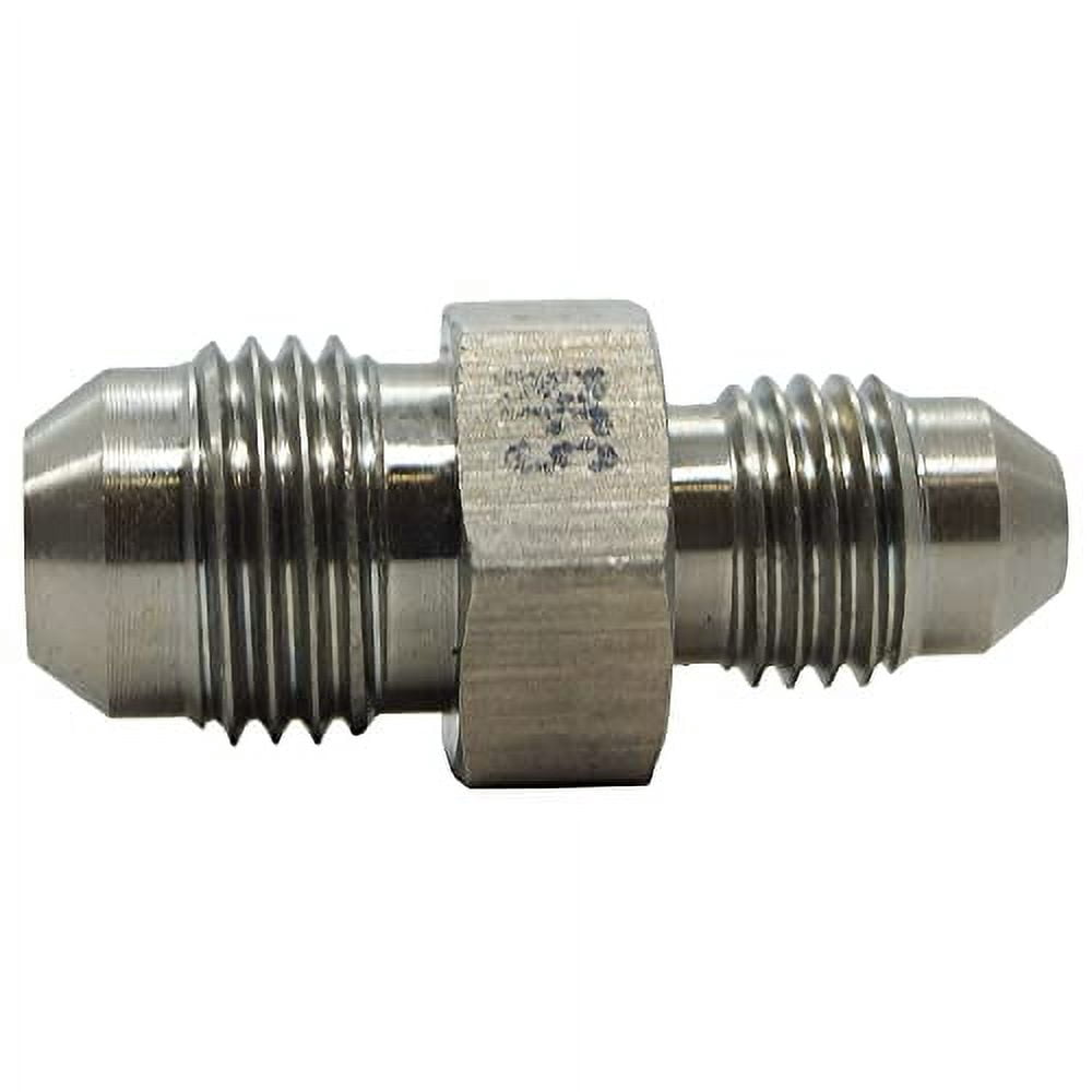 RFS Stainless Steel JIC Flared Tube Fitting, Straight, 3/4" Tube OD JIC ...