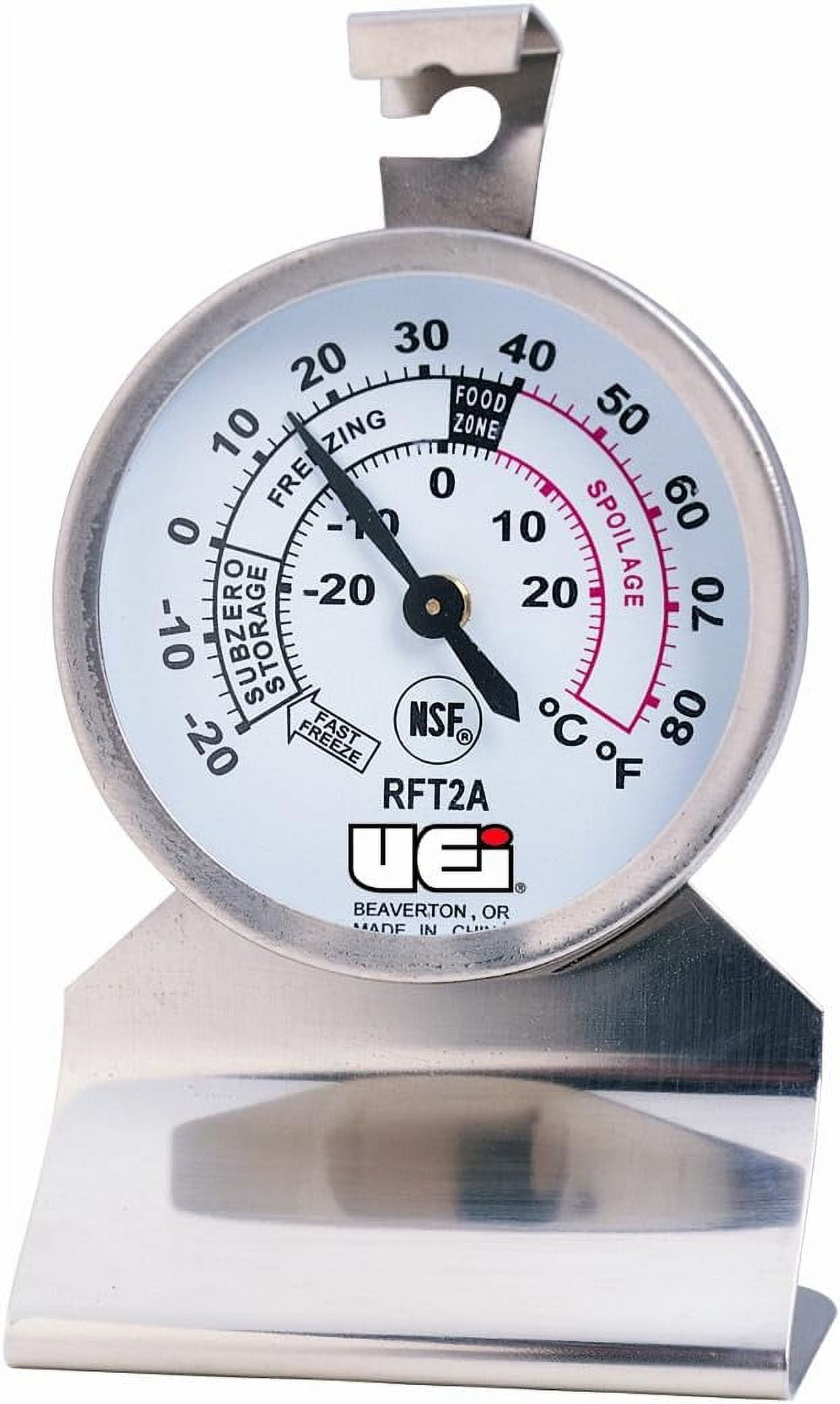 RFT2A Dial Refrigeration Freezer Thermometer - Walmart.com