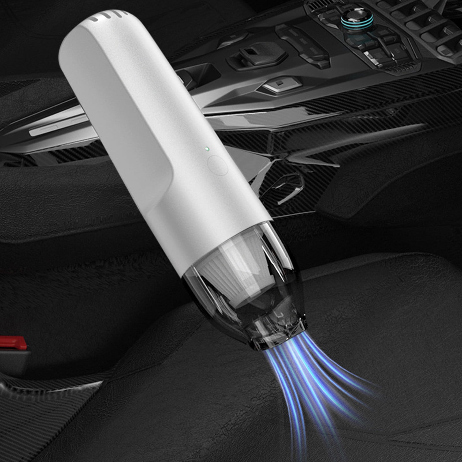 RFUGUG Car Mounted Vacuum Cleaner, Wireless Handheld High-Power Suction ...