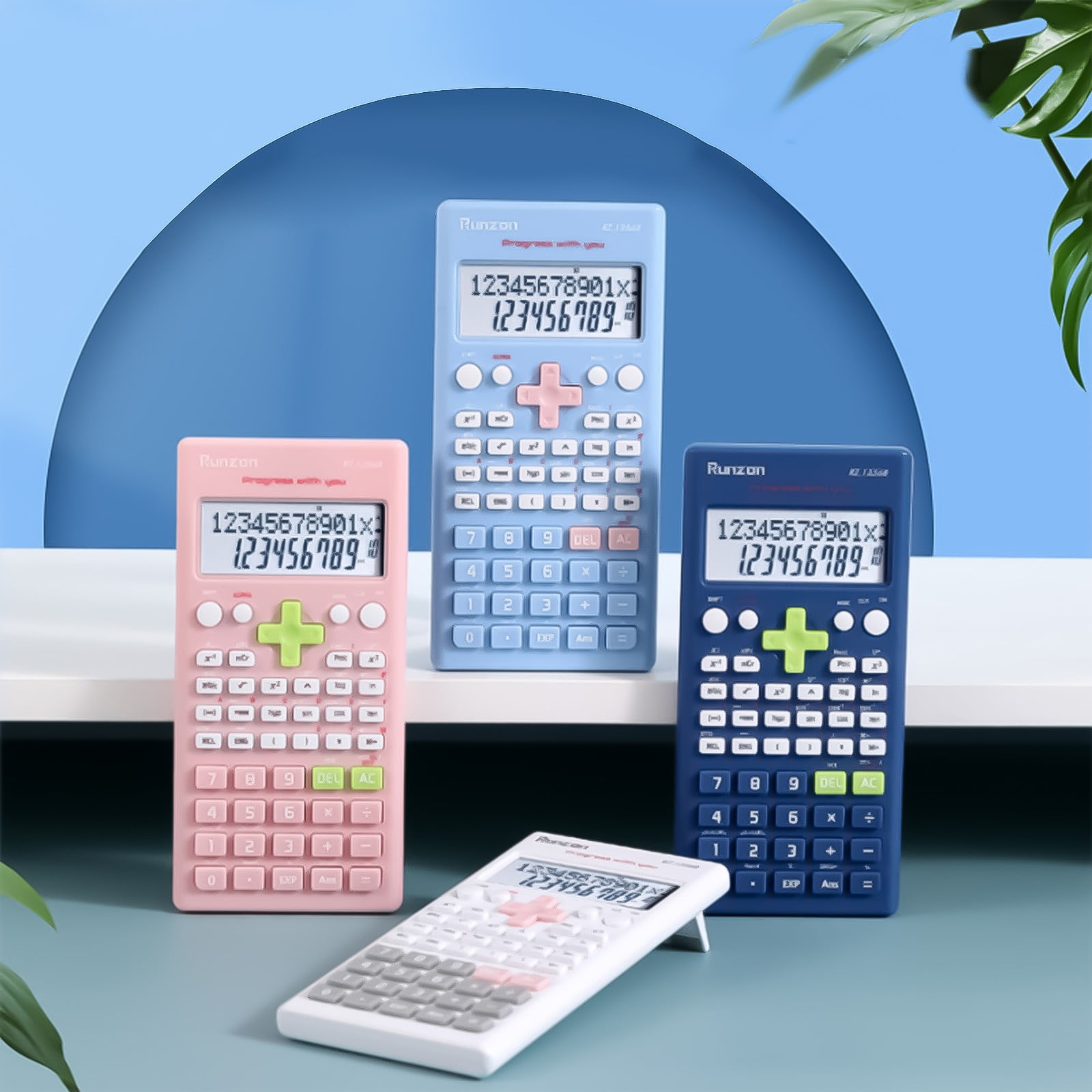 RFUGUG Colorful Flip-Open Scientific Calculator, 82MS Function, Ideal ...