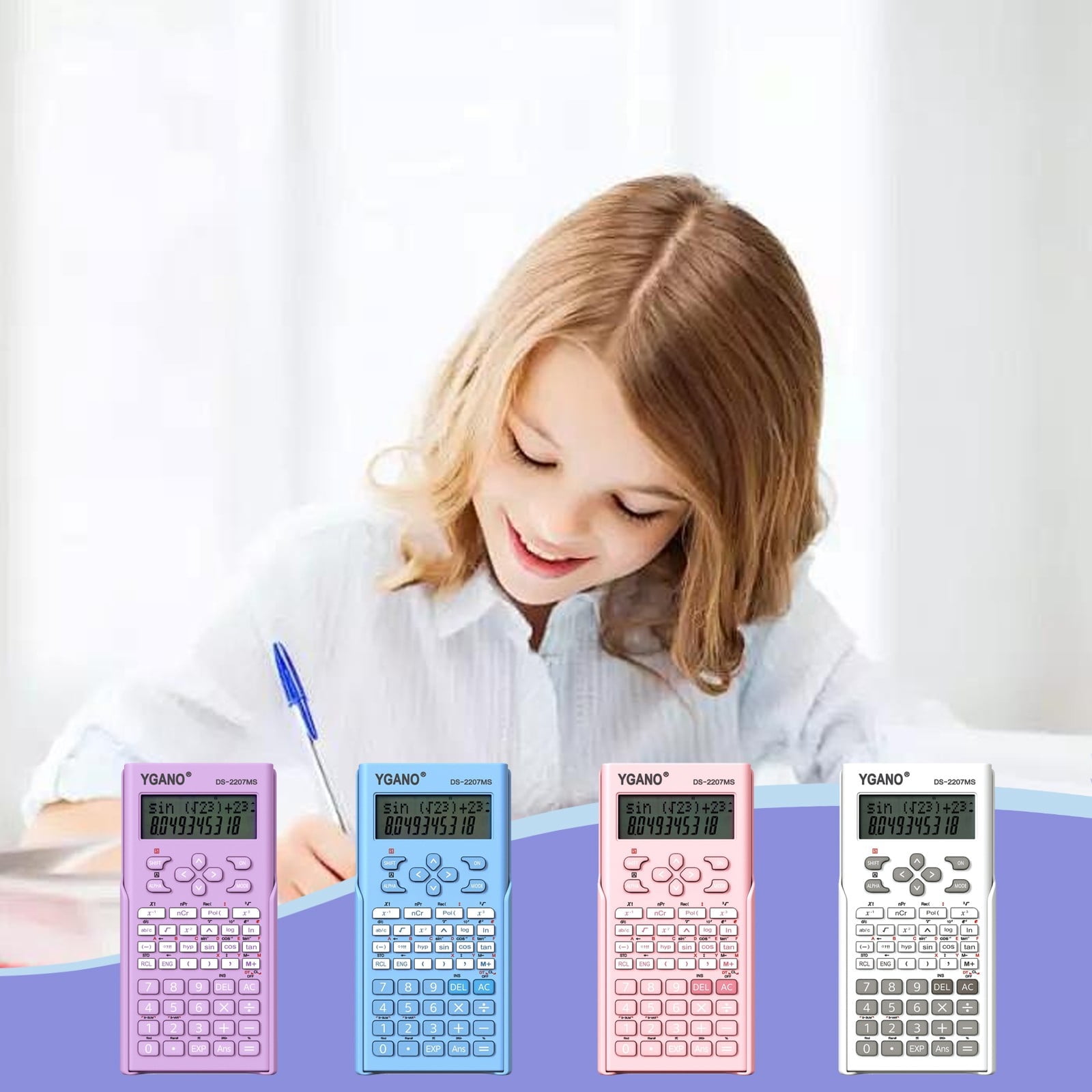 RFUGUG Macaroni Dreamer Calculator, Stylish Pastel Design, Multi ...