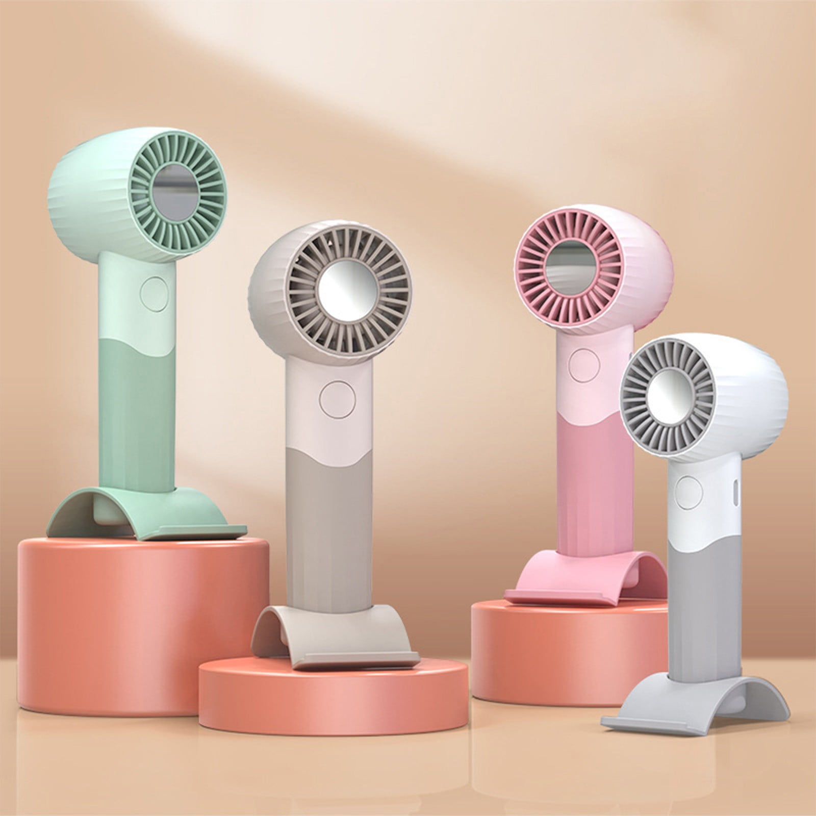 RFUGUG Portable Handheld Fan, Mini Personal Travel Fan, 500mAh Battery ...
