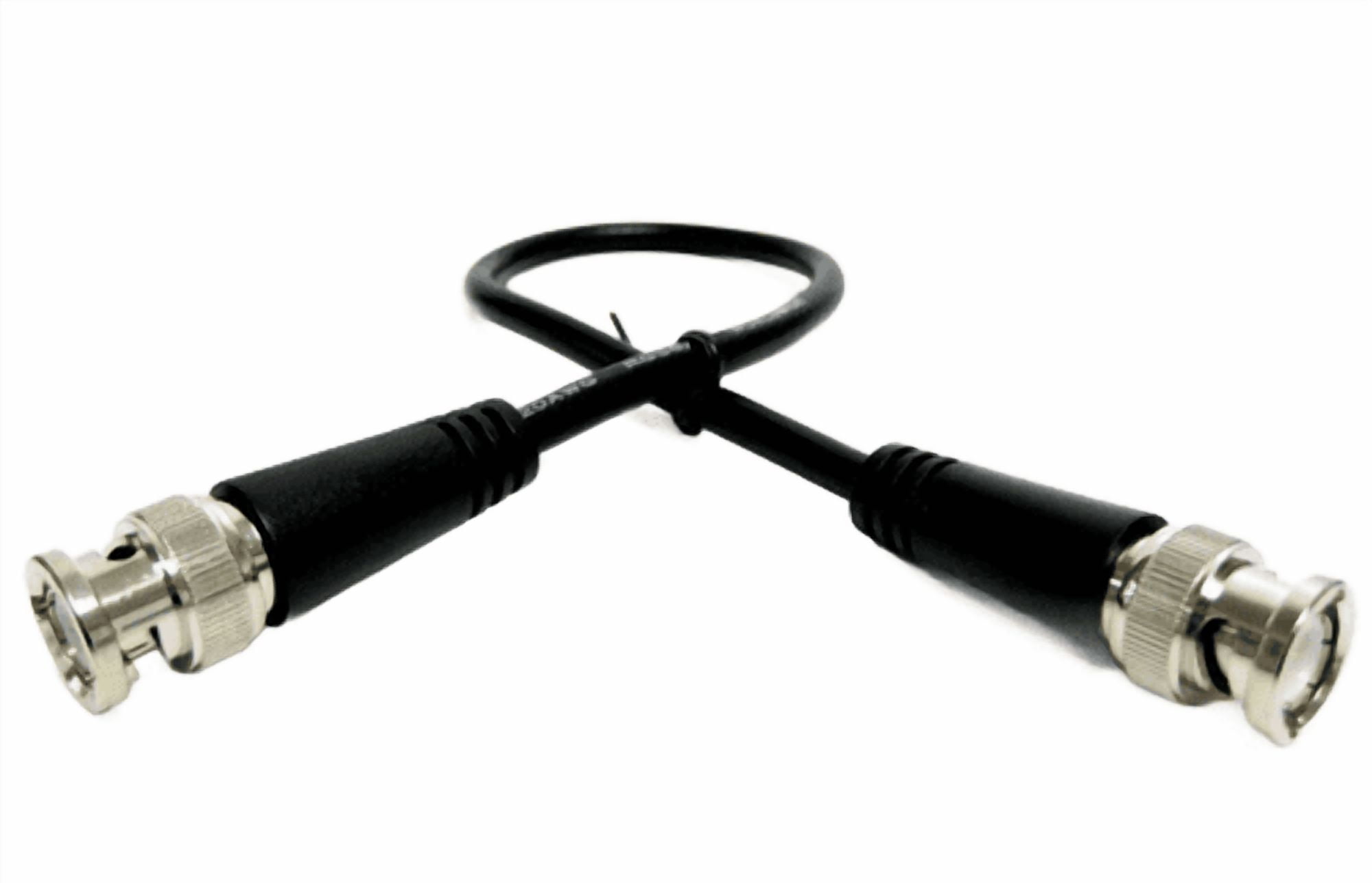 RG-58 BNC-BNC Coax Cable 50 Ohm; Molded End 12 - Walmart.com