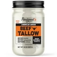 Real Good Foods Co. American Angus Beef Tallow Oil, 14oz Glass Jar ...