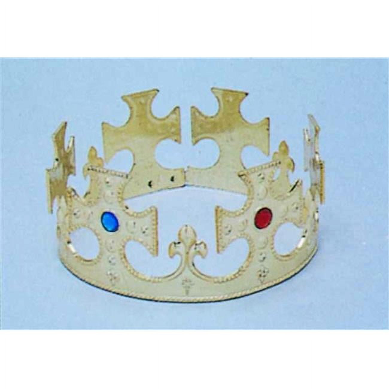 RG Costumes 65126-G Kings Costume Gold Crown - Walmart.com