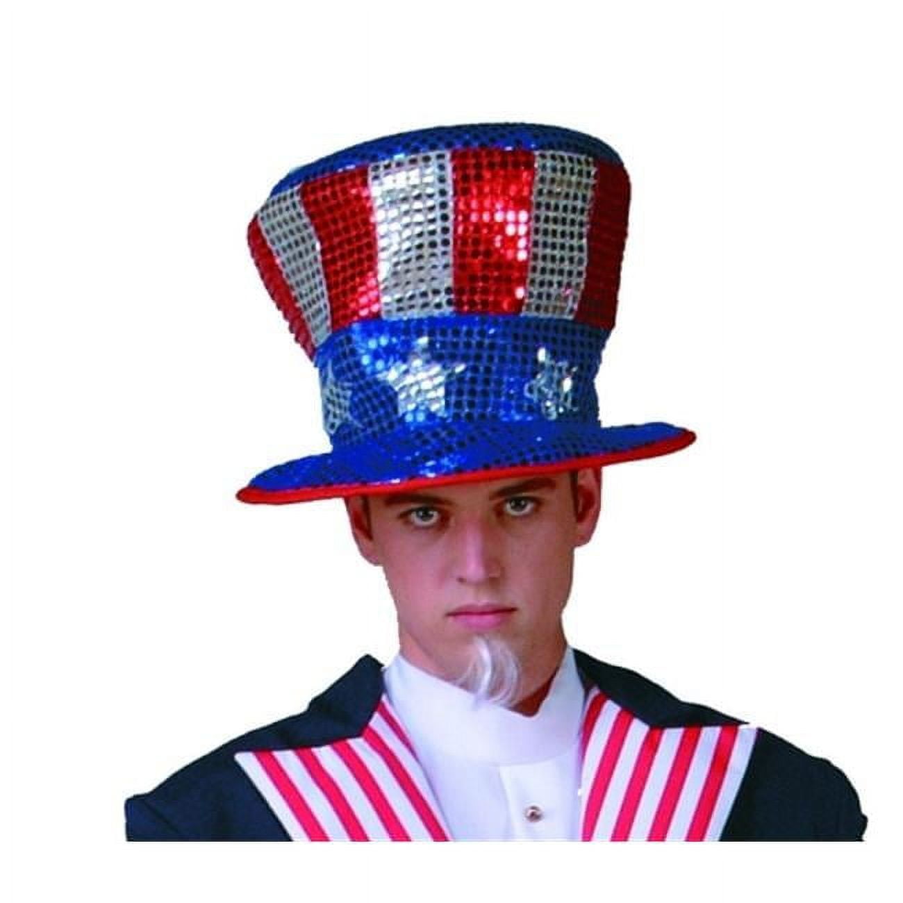 RG Costumes 65250 Sequin Uncle Sam Hat - Size Adult - Walmart.com
