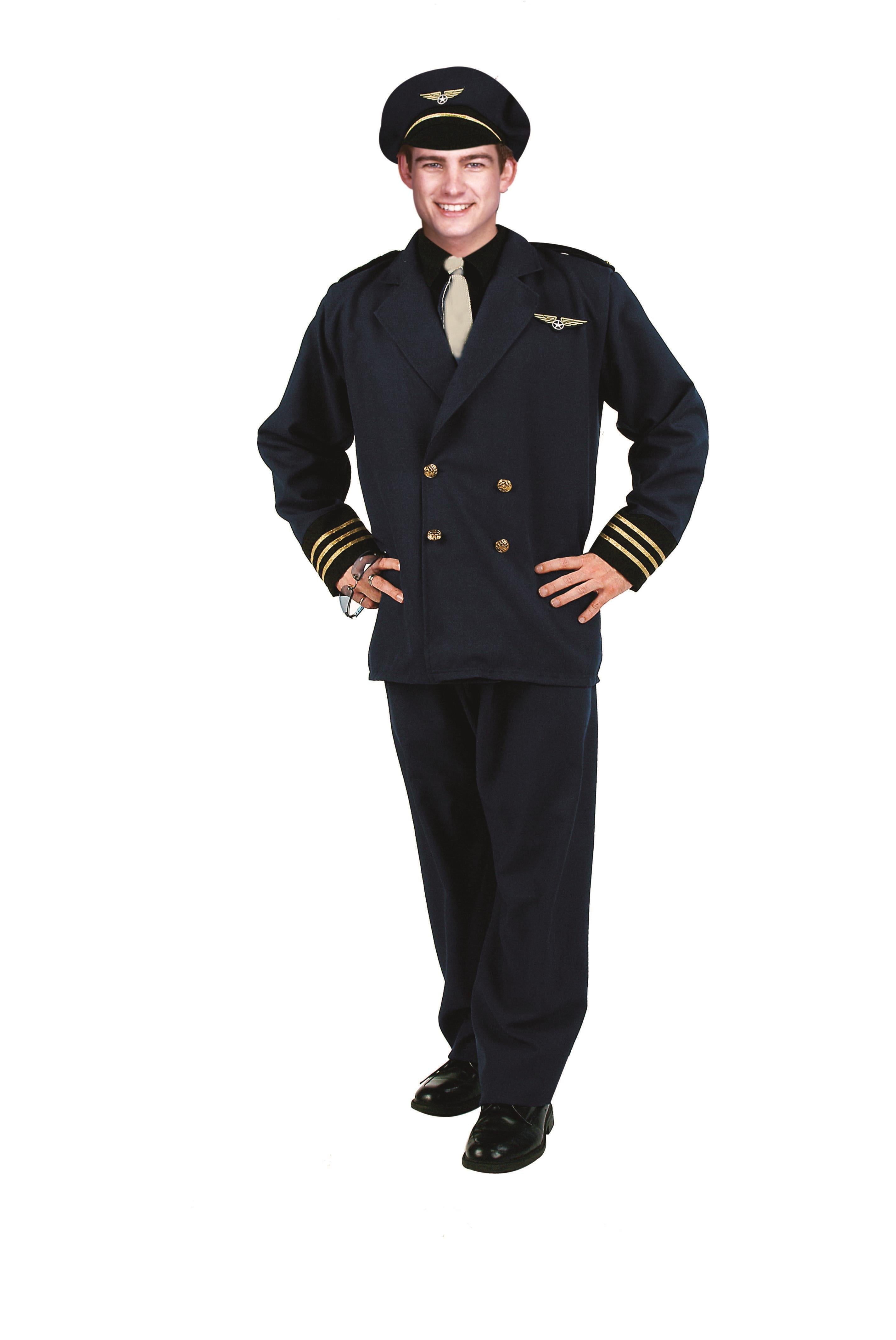 RG Costumes & Accessories, Inc. Flight Captain Std Adult Costume One ...