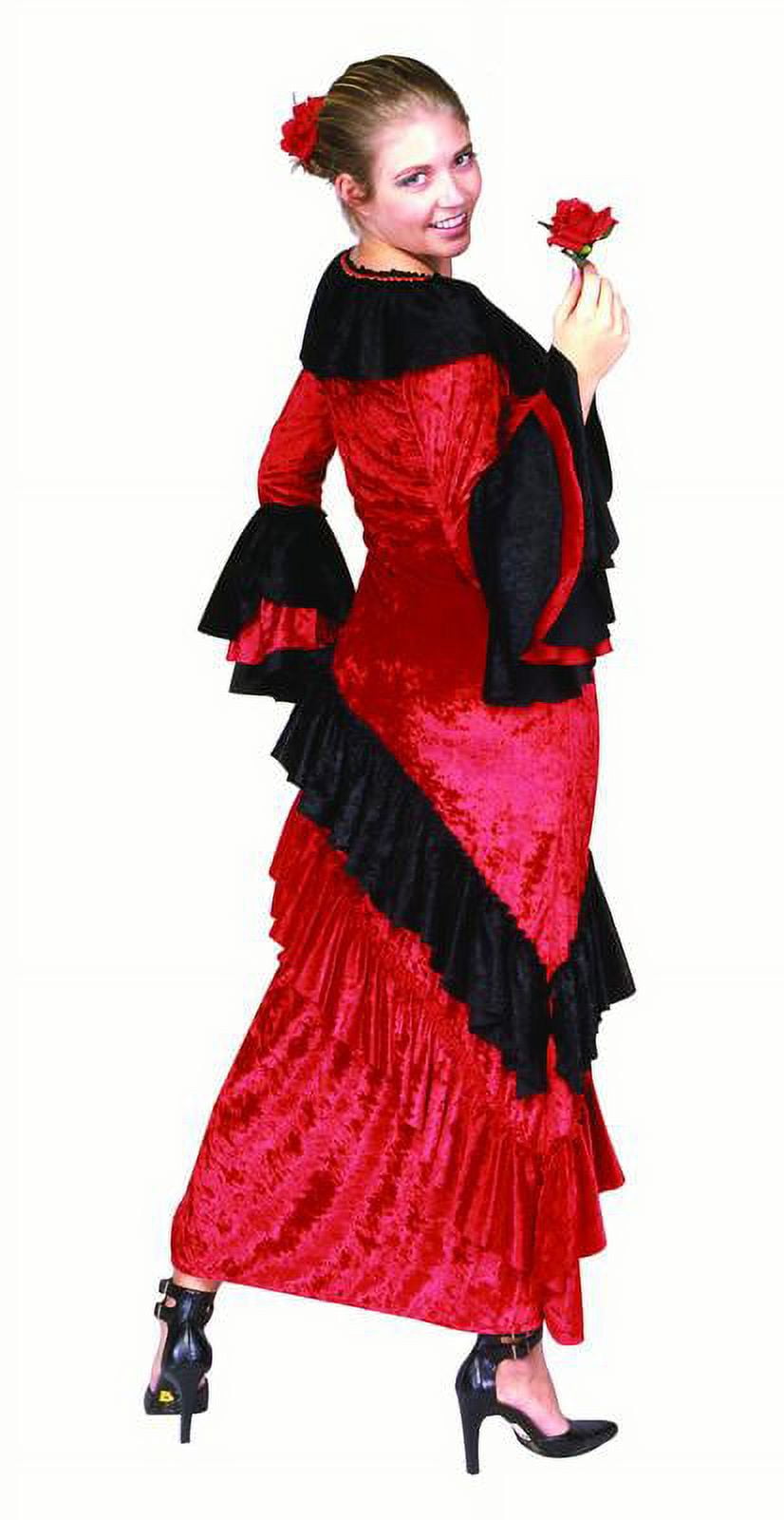 RG Costumes 81350-R Senorita Adult Costume - Red - Walmart.com