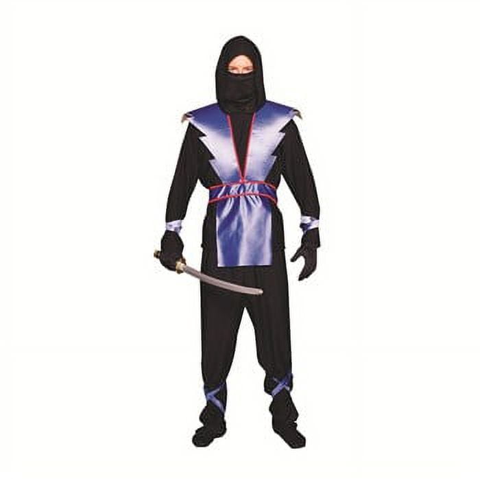 RG Costumes 85139-Y Ninja Master Costume - Yellow - Size Plus Male 46 ...