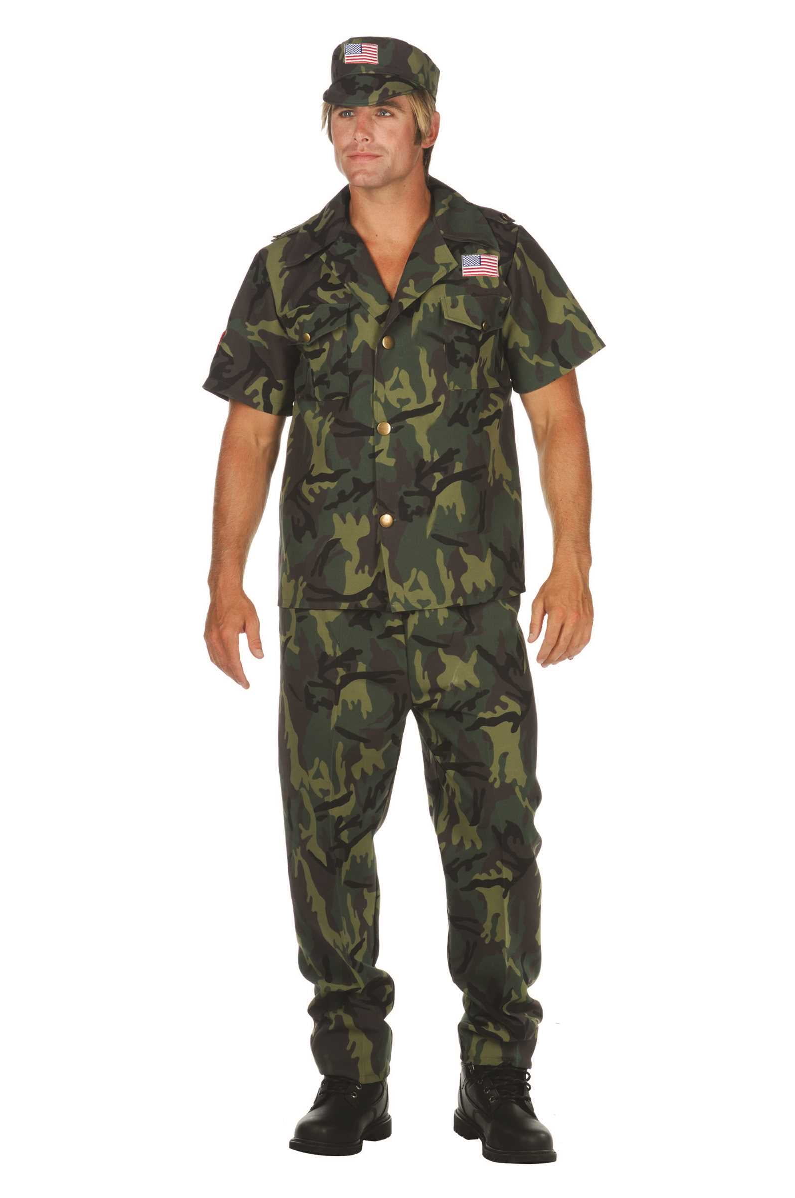 RG Costumes 85462 Plus Size Camouflage Costume - Camo - Walmart.com