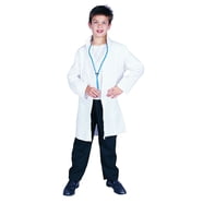 Boys Physicist Albert Einstein Halloween Costume with Lab Coat, Neck ...
