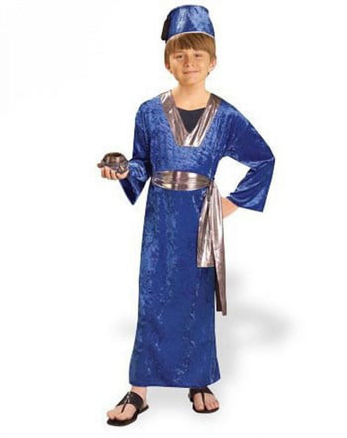RG Costumes 90182-L Wiseman Costume - Blue - Size Child Large 12-14 ...