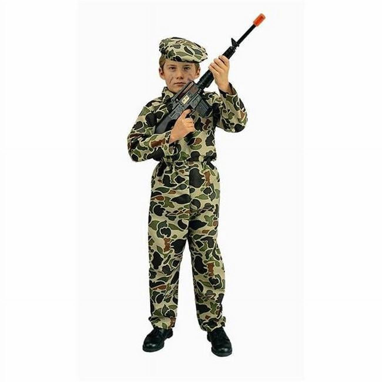 RG Costumes 90366-L Jungle Commando Child Costume - Size L - Walmart.com
